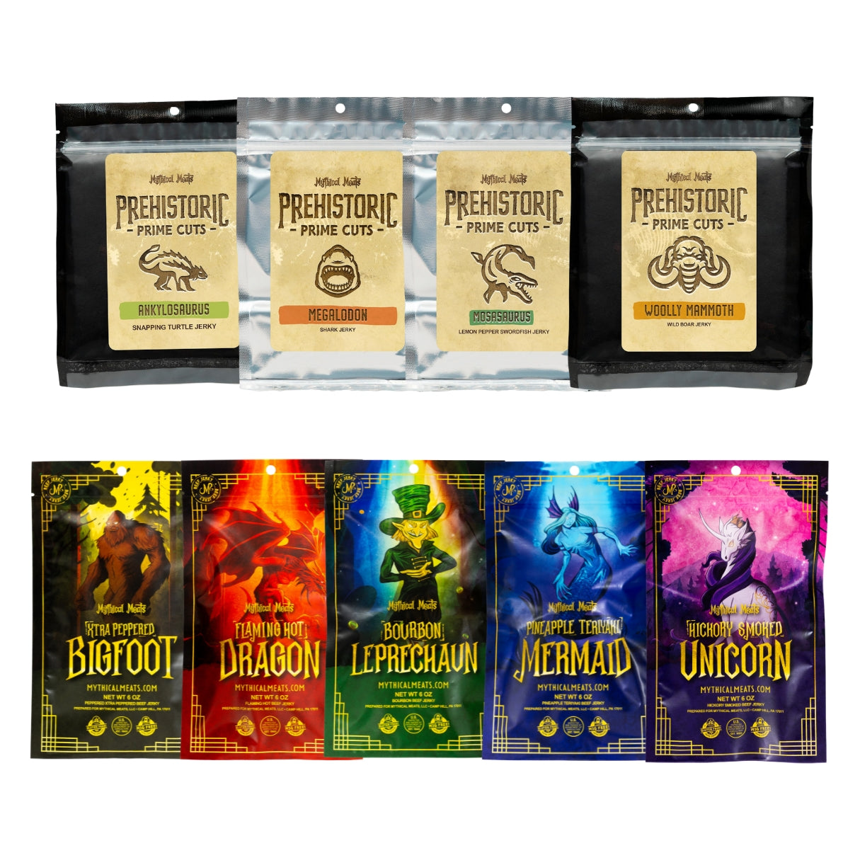 Jerky Packs – Mythical Meats Wholesale