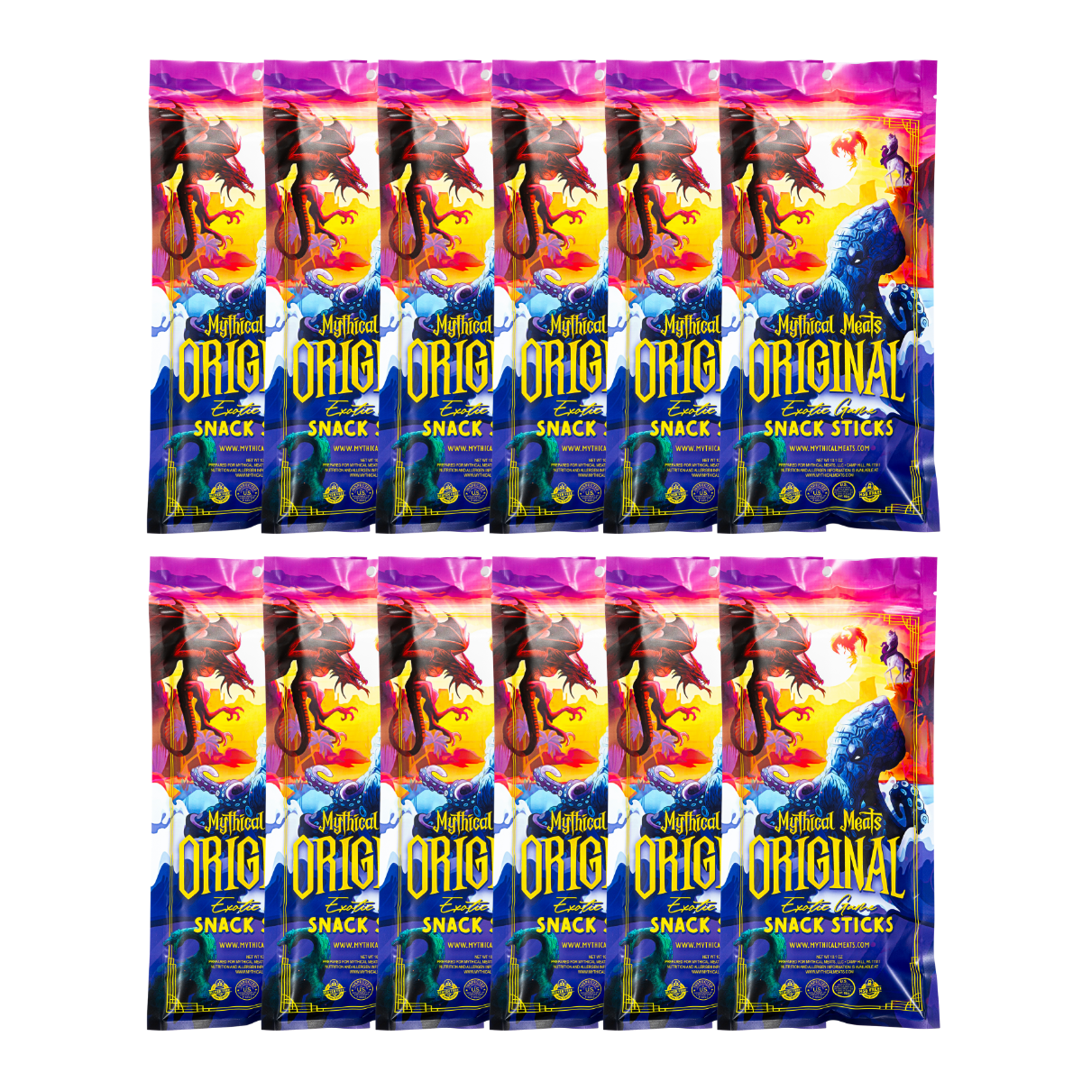 Original Variety Pack (Sold By Case) – Mythical Meats Wholesale